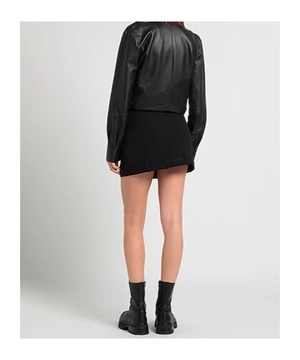 Balenciaga Mini Skirt With Single-button Zipper