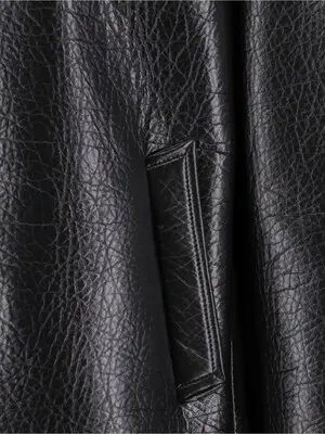 Prada Long Sleeve Leather Jacket