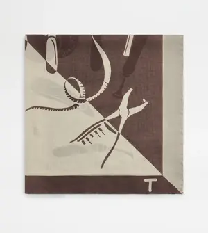 TOD'S Square Scarf