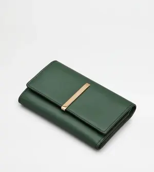 TOD'S Bar Tri-fold Wallet
