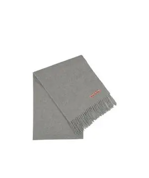 Acne Studios Wool Scarf - Gray