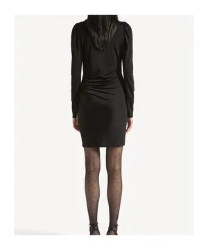 Balmain Draped Jersey Mini Dress