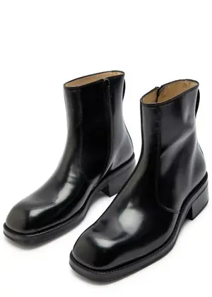 LEMAIRE Patent Leather Chelsea Boots