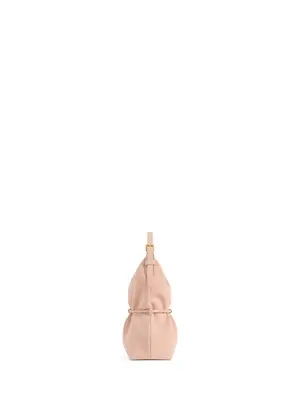 Balmain Suede Sphynx Mini Bag - Pink