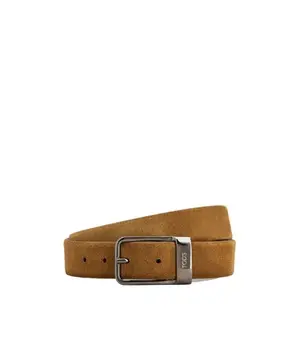 TOD'S Metal Buckle Belt - Brown