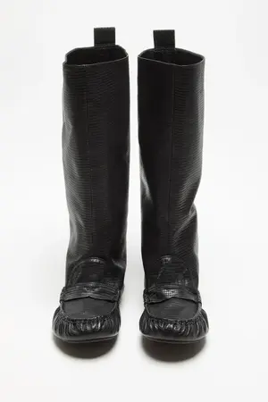 Acne Studios Slouch Moccasin Knee-high Boots