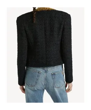 Balmain Embroidered Tweed Jacket