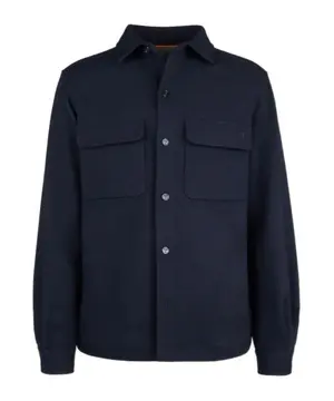TOD'S Flap-pocket Shirt - Black