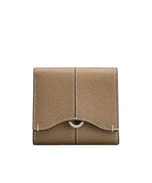 TOD'S Logo Wallet - Beige