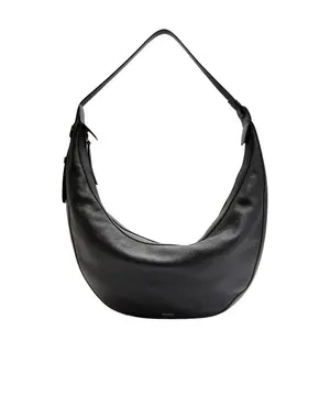 KHAITE Augustina Grained Leather Shoulder Bag
