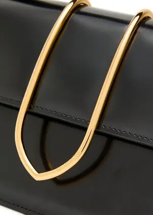 Jacquemus Le Grand Bambino Glossed Leather Top Handle Bag