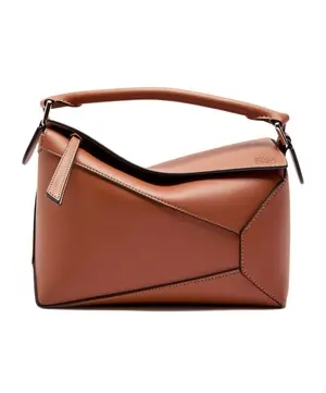 LOEWE Puzzle Edge Small Leather Shoulder Bag