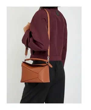 Loewe Puzzle Edge Small Leather Shoulder Bag