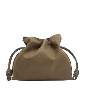 Loewe Loewe Drawstring Clutch Brown