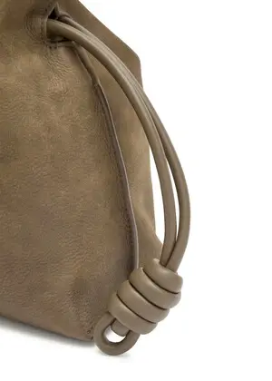 Loewe Drawstring Clutch - Brown