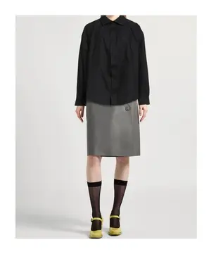 Balenciaga Solid Colour Shirts Blouses