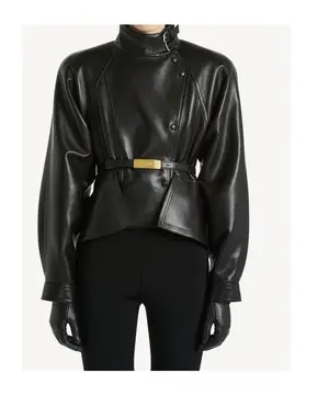 Balmain Lambskin Signature Jacket
