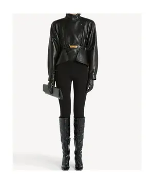 Balmain Lambskin Signature Jacket