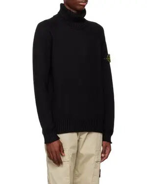 Stone Island Roll-neck Knit Jumper
