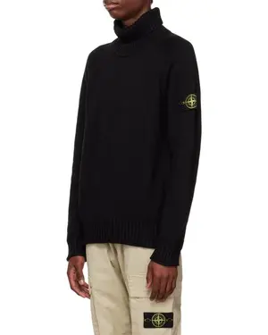 Stone Island Roll-neck Knit Jumper