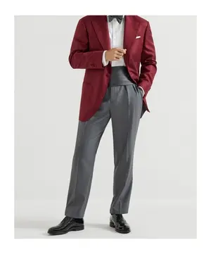 Brunello Cucinelli Double Pleats Trousers