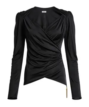 Balmain Draped Blouses