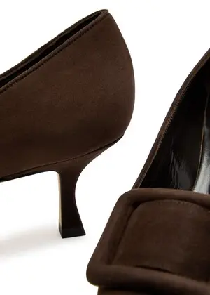 Manolo Blahnik Suede Pumps