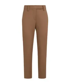 Brunello Cucinelli Stretch Cotton Slim Fit Trousers