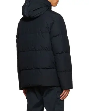 Stone Island Padded Down Jacket With Emblem