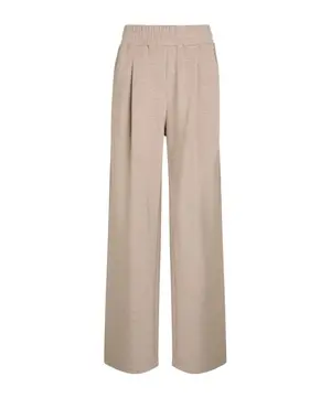 Varley The Extra Wide Leg Stretch-jersey Sweatpants - Nude