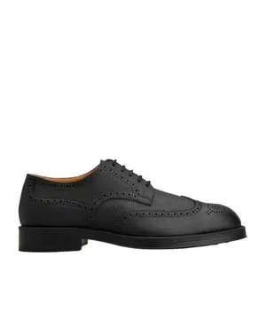 TOD'S Leather Lace-up Brogues - Black