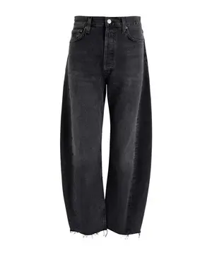 AGOLDE Luna Barrel-leg Jeans - Black