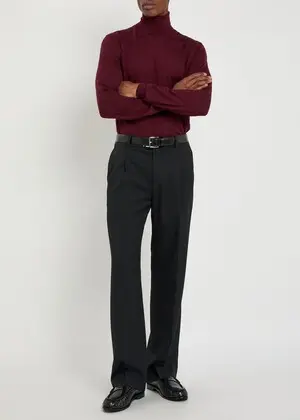Saint Laurent Roll-neck Wool Jumper