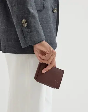 Brunello Cucinelli Money Clip Wallet