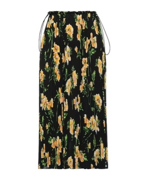 Balenciaga Midi Pleated Skirt