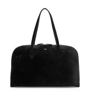 TOTEME Logo Detail Shoulder Bag - Black