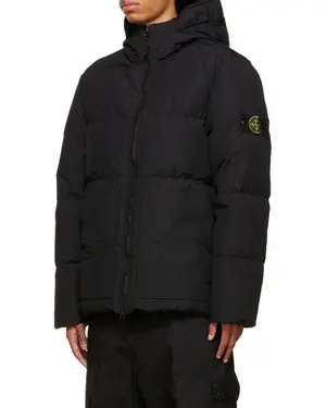 Stone Island Compass-patch Puffer Jacket
