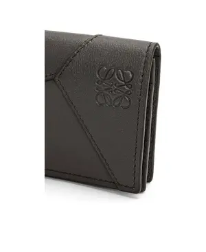Loewe Puzzle Business Cardholder In Classic Calfskin