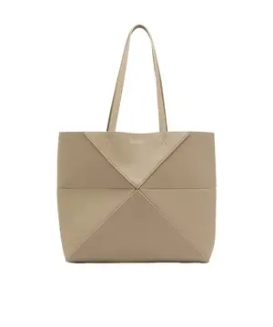 Loewe Puzzle Fold Medium Leather Tote Bag