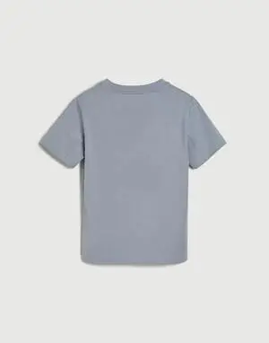 Brunello Cucinelli Cotton Jersey T-shirt With Graphic Print
