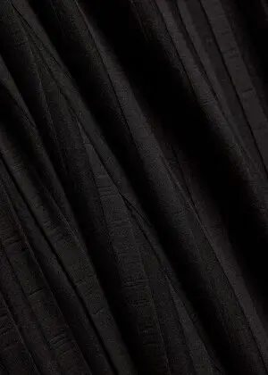 REFORMATION Libra Subtle-stripe Stretch-jersey Mini Dress