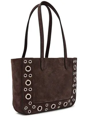 Valentino Garavani Nellc?te Mirror Suede Mini Tote Bag