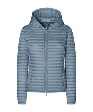 SAVE THE DUCK Hooded Quilted Down Jacket