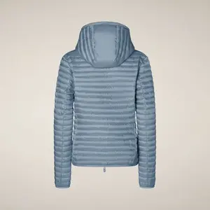 SAVE THE DUCK Hooded Quilted Down Jacket