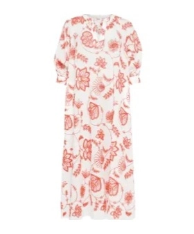 ERES Floral Print Maxi Dress - Pink