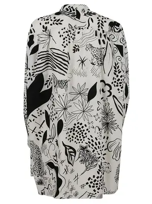 Aspesi Printed Button-down Shirt