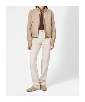 TOD'S Waistband Denim Trousers