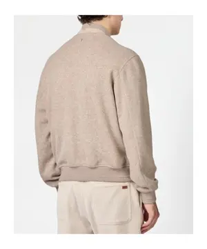 TOD'S Cashmere Blend Knitted Bomber Jacket