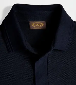 TOD'S Embroidered-logo Polo Shirt