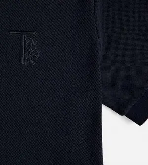 TOD'S Embroidered-logo Polo Shirt